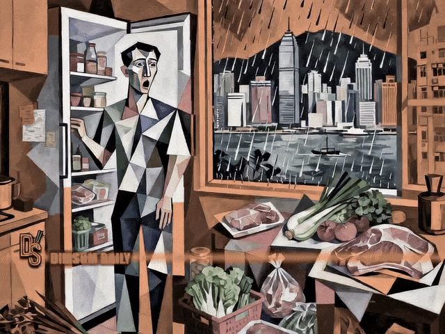 Ragasa was gone in under a day but hoarded groceries now rot in Hong ...