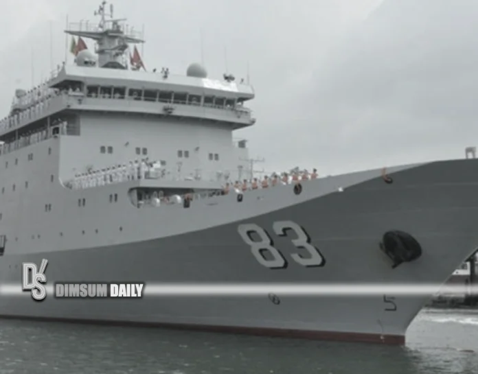 Chinese naval vessels Qi Jiguang and Yimeng Shan to dock in Hong Kong ...