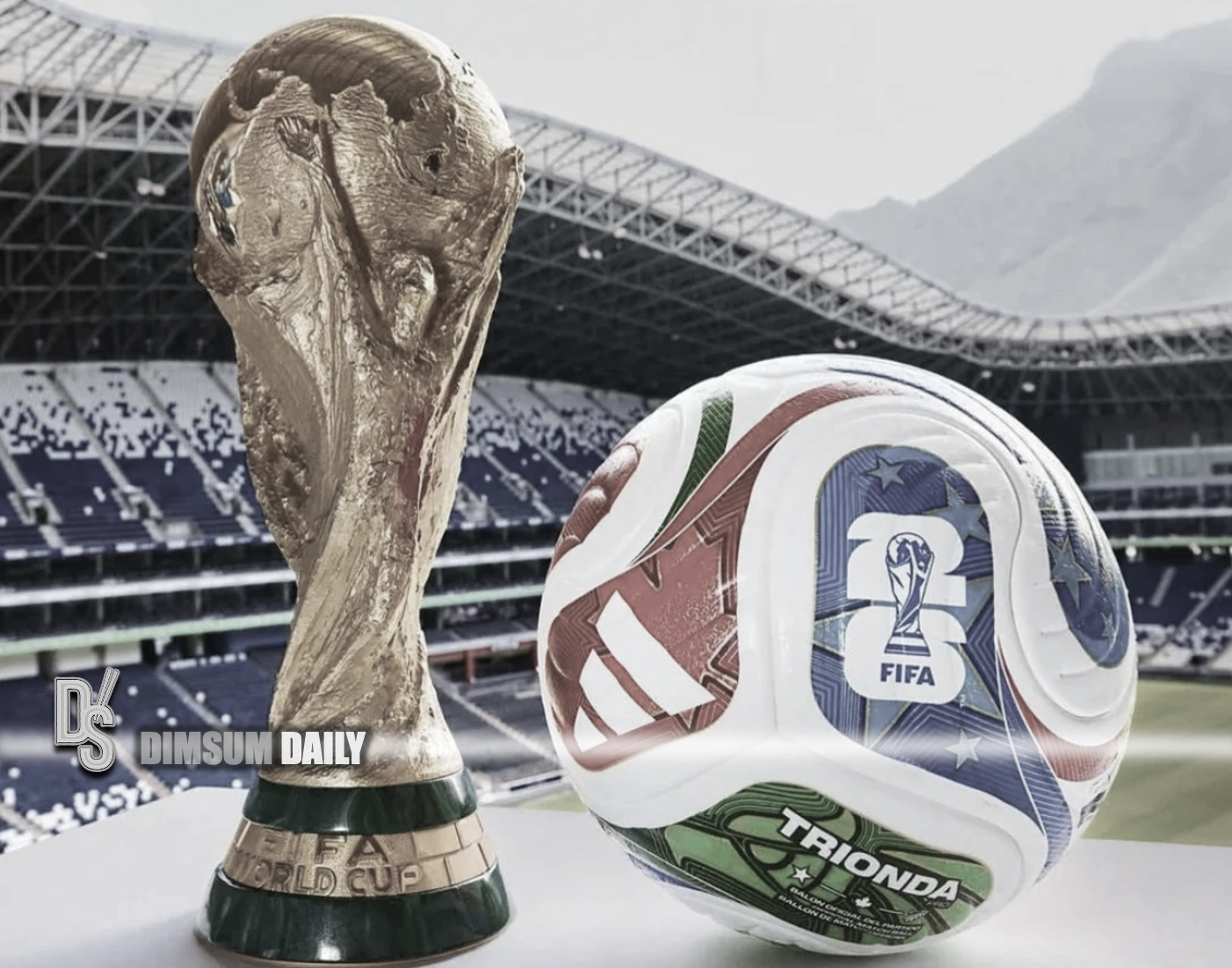 FIFA unveils "TRIONDA" as official match ball for 2026 World Cup