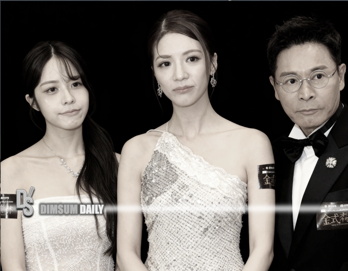 Roger Kwok and Miss HK 2023 Hilary Chong share stage at drama promotion