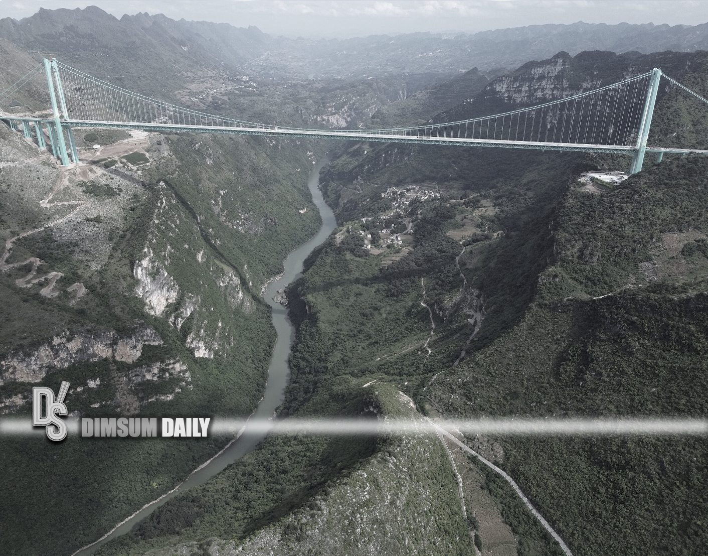 World's highest Bridge in China's Guizhou becomes tourism phenomenon
