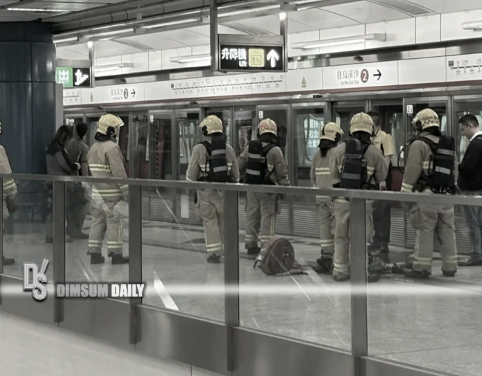 MTR train evacuated at Tuen Mun Station following suspected ...