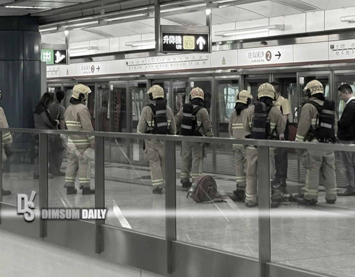 MTR train evacuated at Tuen Mun Station following suspected ...