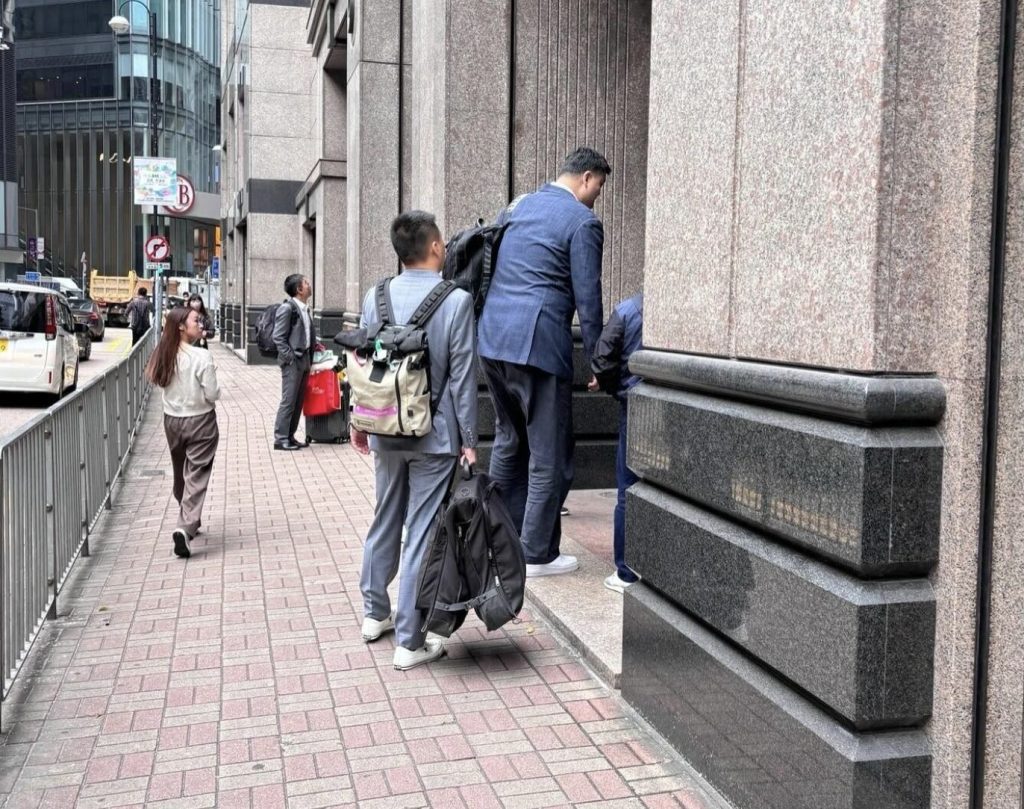 Former NBA Star Yao Ming makes surprise appearance in Central Hong Kong