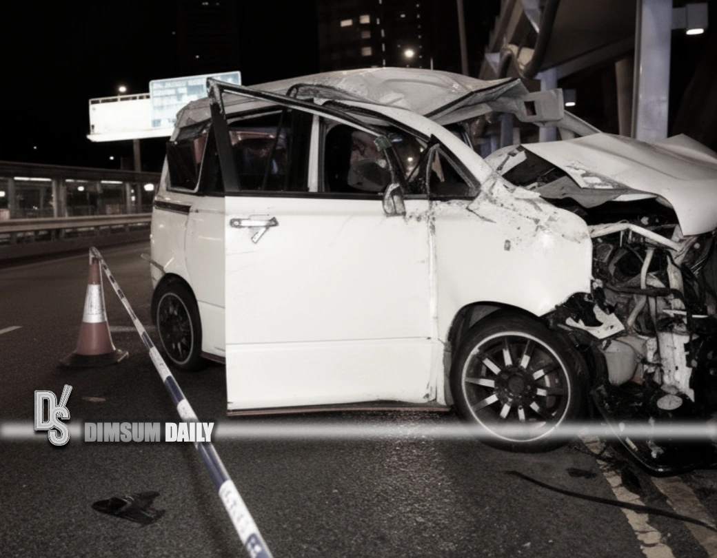 Aberdeen crash sees car flip and travel 40 metres before slamming ...