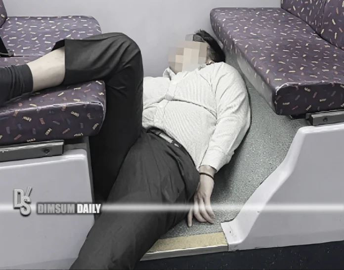 Viral clips show bus passenger’s bizarre sleep poses and cyclist’s ...