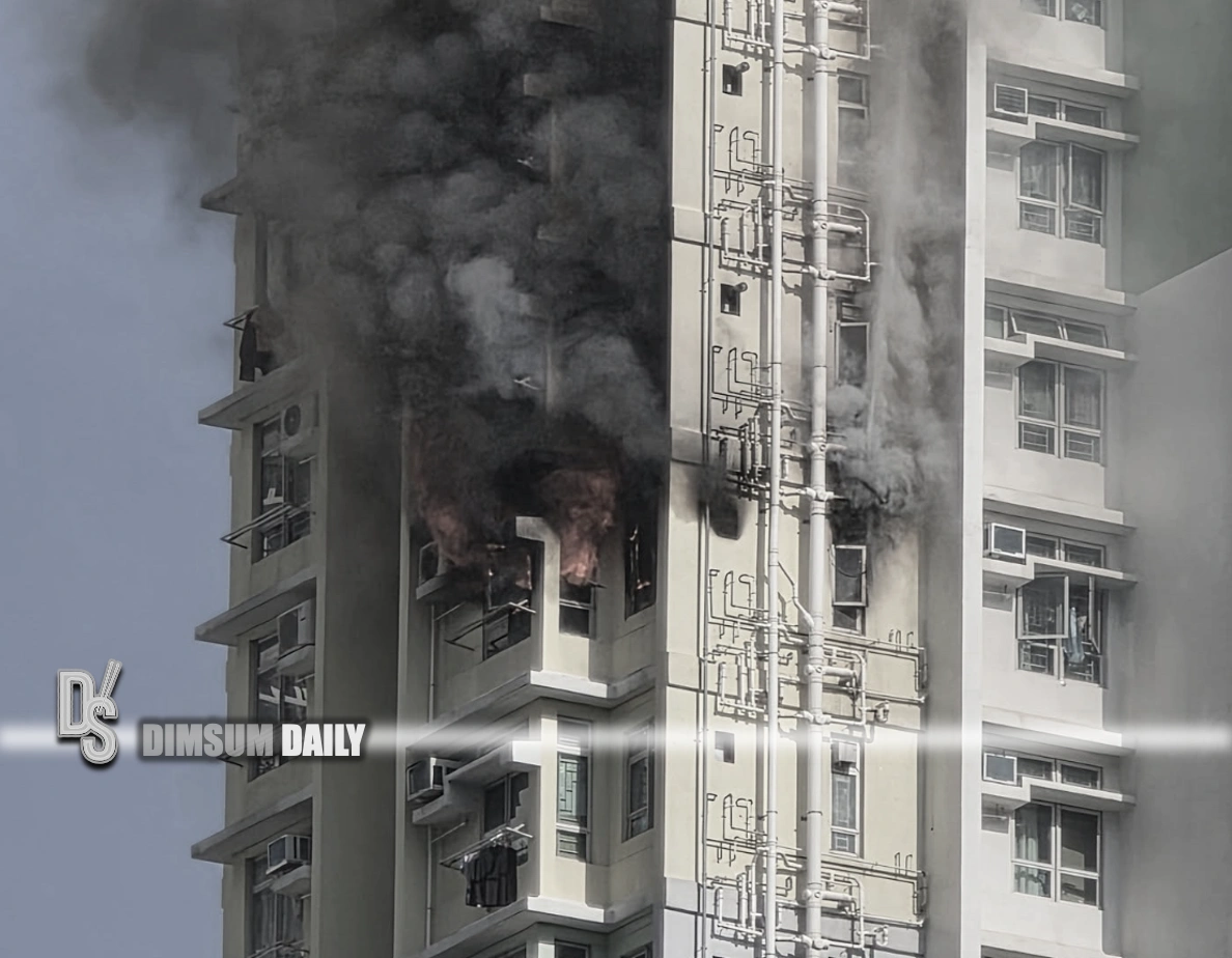 Blaze at Kai Ching Estate in Kowloon Bay triggers mass evacuation, no ...