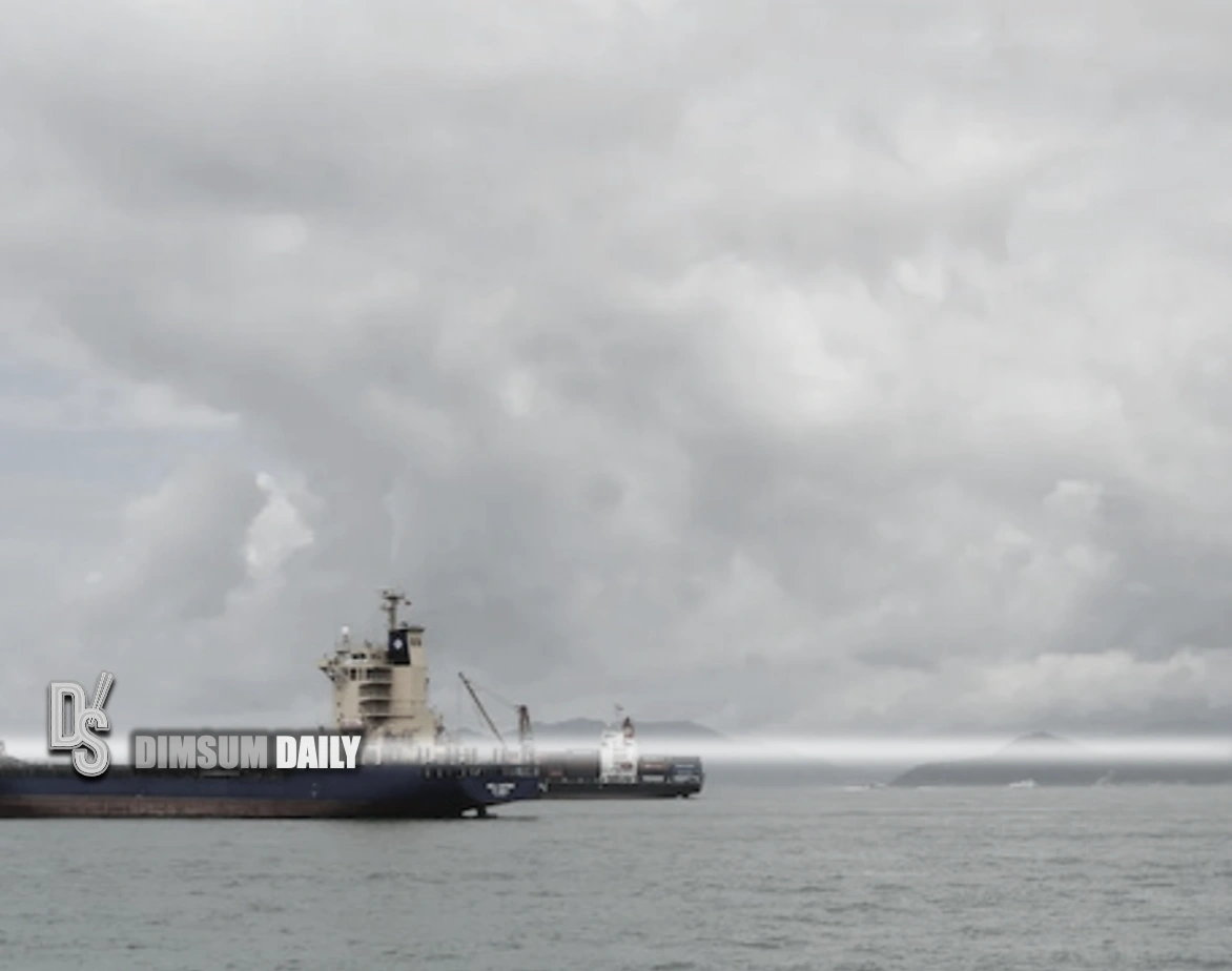 Cargo ship catches fire at western anchorage in Hong Kong, no injuries ...