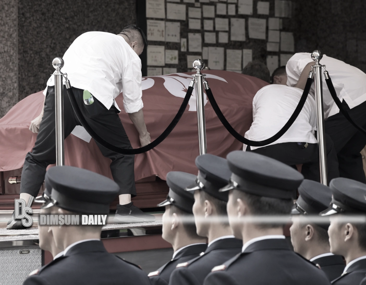 Chief Executive John Lee attends highest‑honours funeral for fallen ...