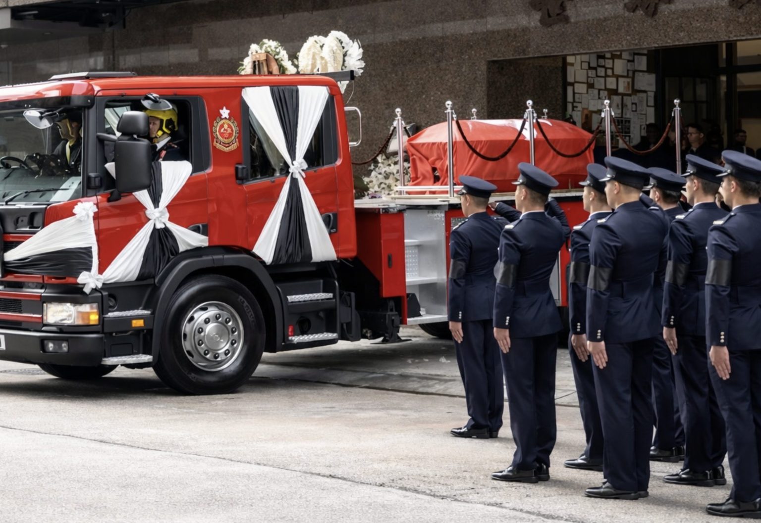 Chief Executive John Lee attends highest‑honours funeral for fallen ...