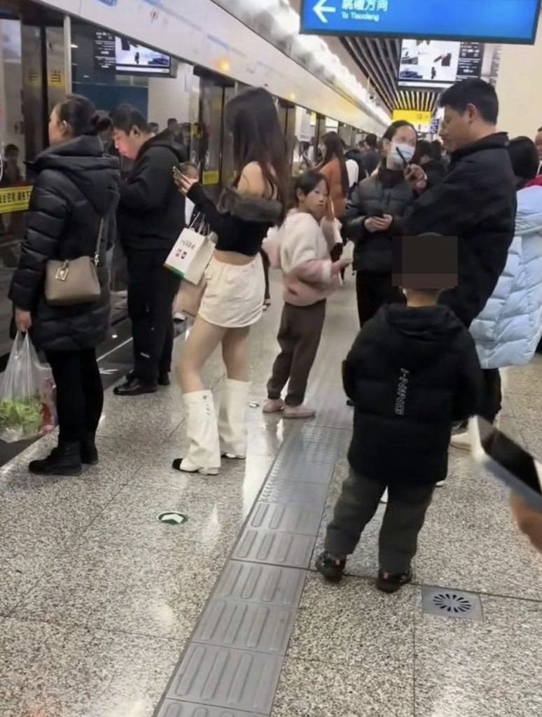 Young boy allegedly peeks under woman’s skirt on Mainland Metro platform