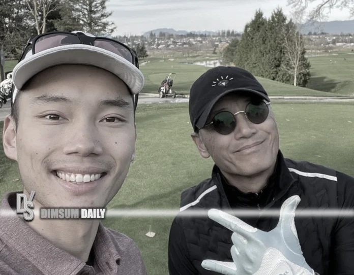 Veteran actor Michael Miu makes rare public appearance with son at ...