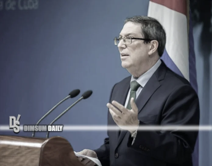 Cuban Foreign Minister calls on U.S. to end illegal detention of Maduro