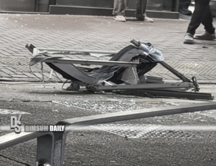 Explosion suspected at To Kwa Wan tenement, man plunges to street but ...