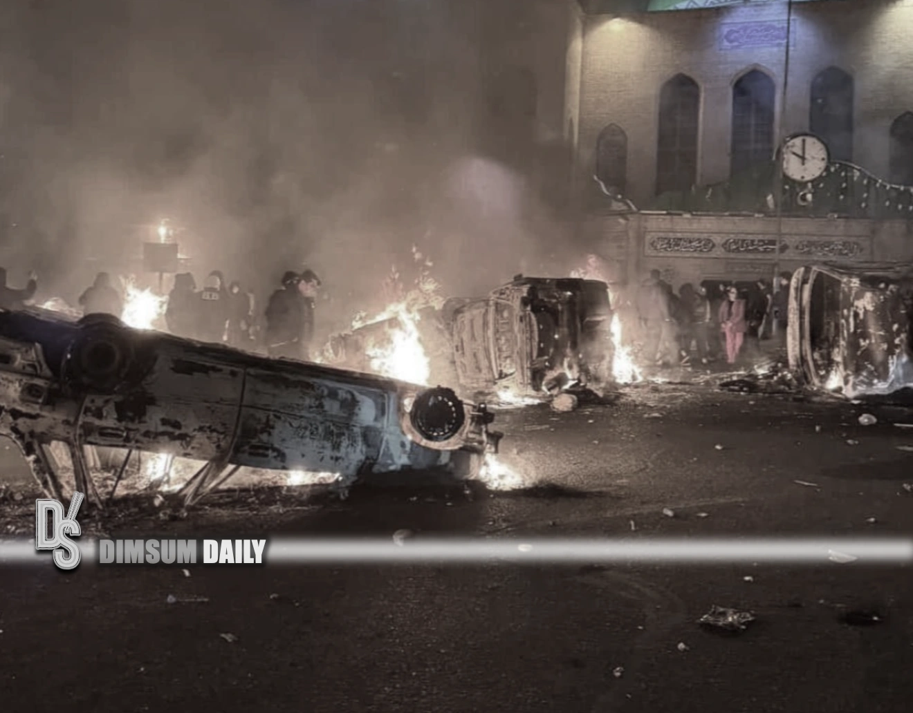 Washington orders Americans to 'leave Iran now' as unrest deepens and ...