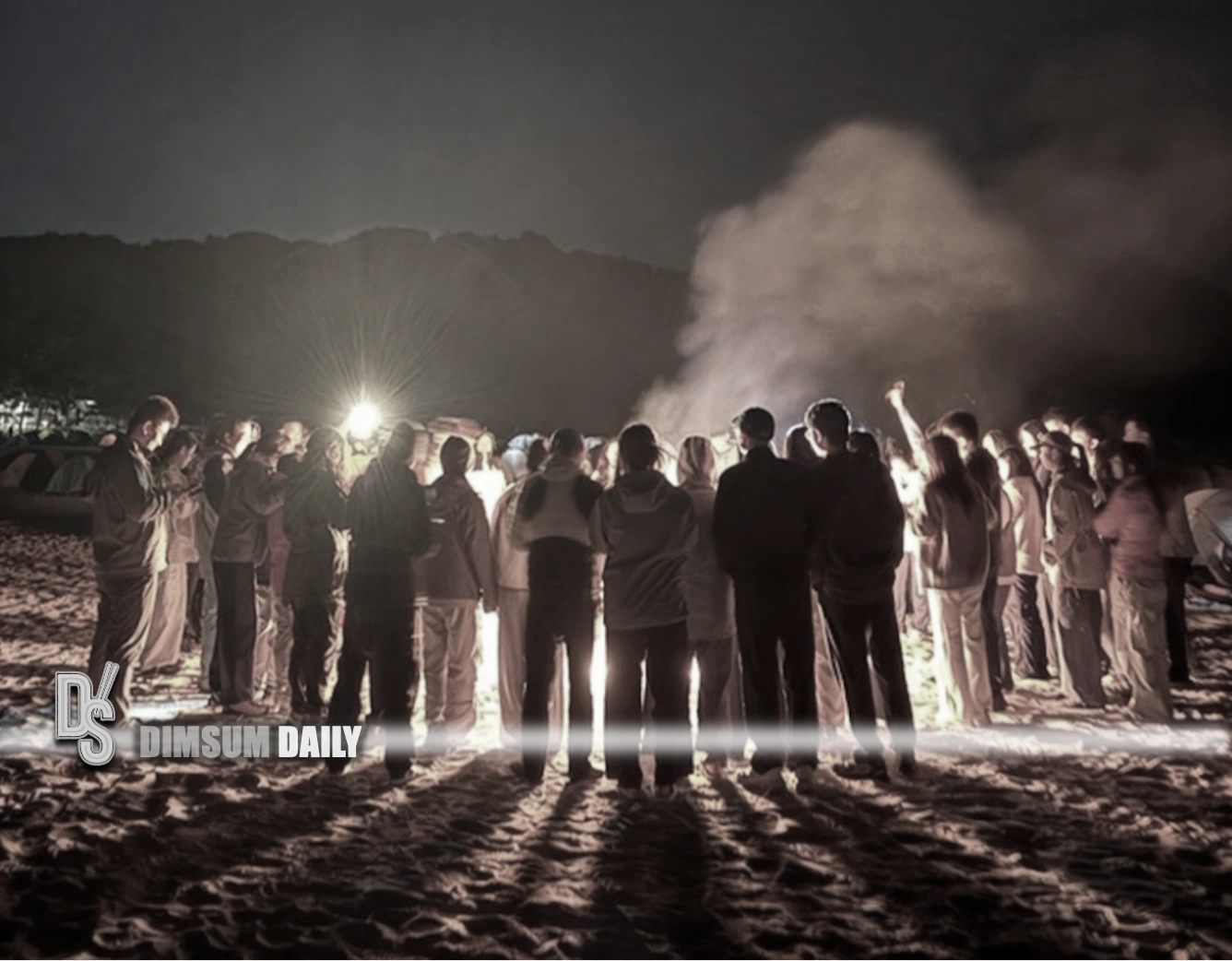 Ham Tin Wan bonfire party under fire over suspected breach of country ...