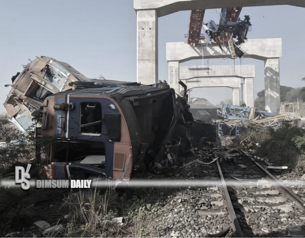 Thailand train horror as crane collapse leaves at least 22 dead and ...