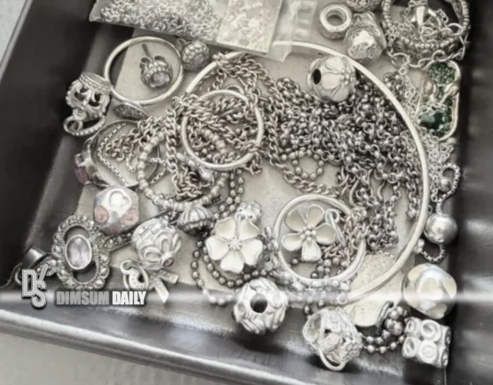 Pandora fans turn tarnished and broken silver jewellery into unexpected ...