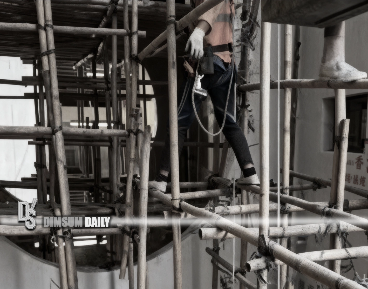 Residents file safety complaints as video shows bamboo poles hurled ...