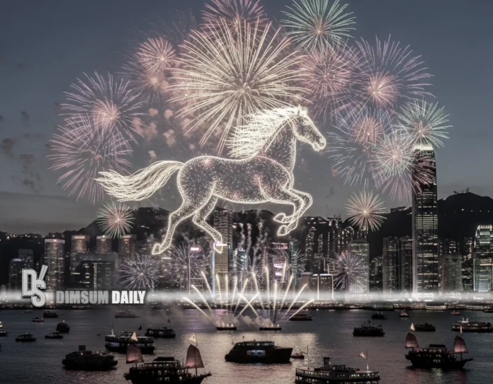 Victoria Harbour to dazzle with 31,888 horse‑themed fireworks in Jockey ...