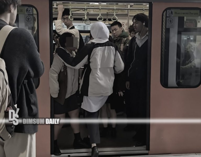 Two schoolgirls accused of blocking light rail doors during Tuen Mun ...