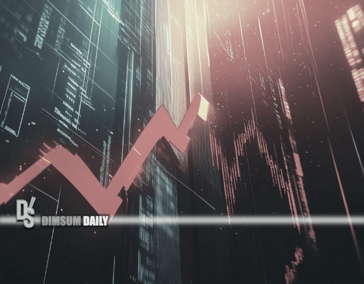 Hang Seng Index slips as tech stocks fall and gold miners shine