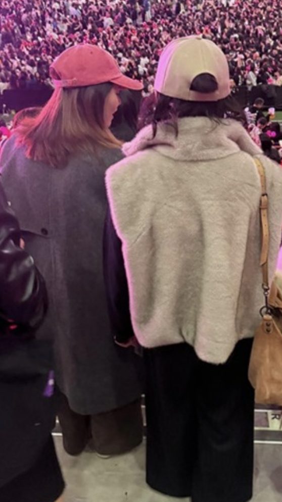 Maggie Cheung spotted at BLACKPINK Hong Kong concert