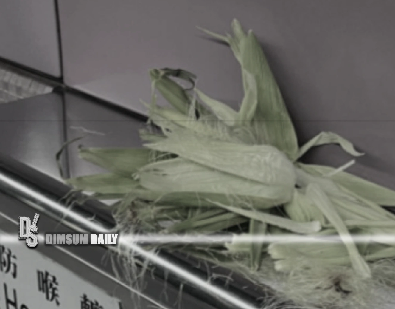 Commuters stunned as passenger peels corn and dumps husks at MTR ...