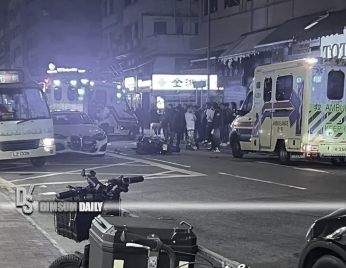 Yuen Long crash leaves motorcyclist convulsing on road, man, 32, taken ...