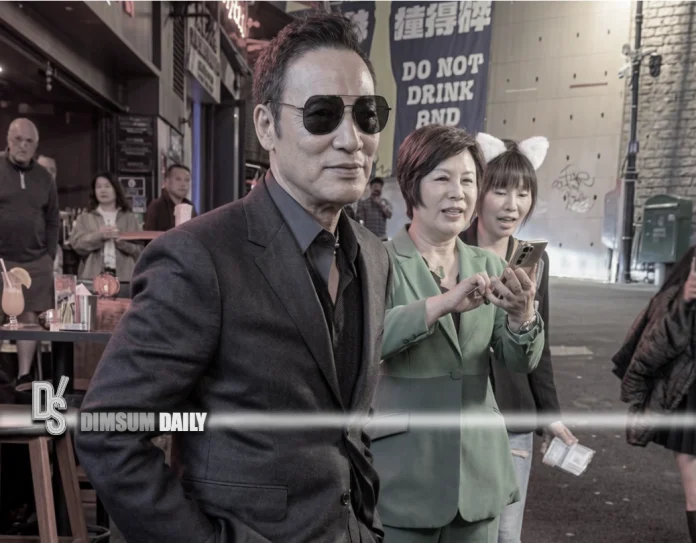 Simon Yam, 70, stuns in Lan Kwai Fong as fans scream with delight