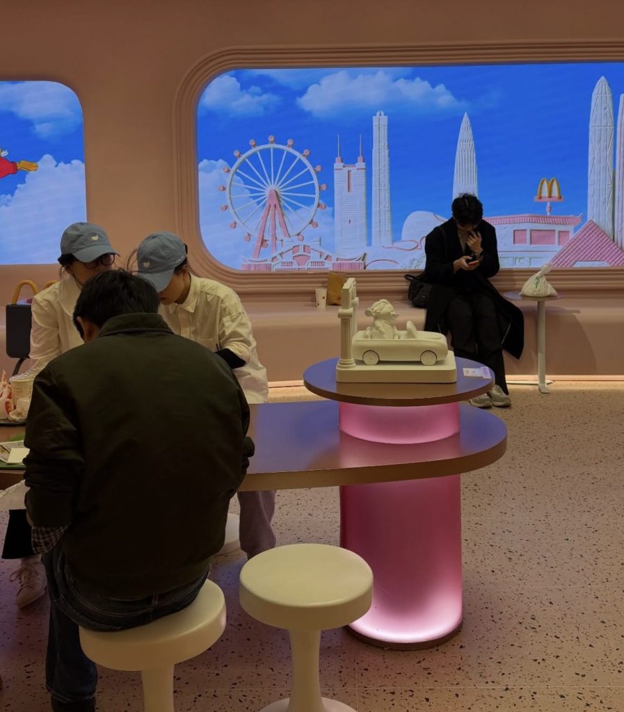World’s first pink McDonald’s opens at Shenzhen Bay MixC
