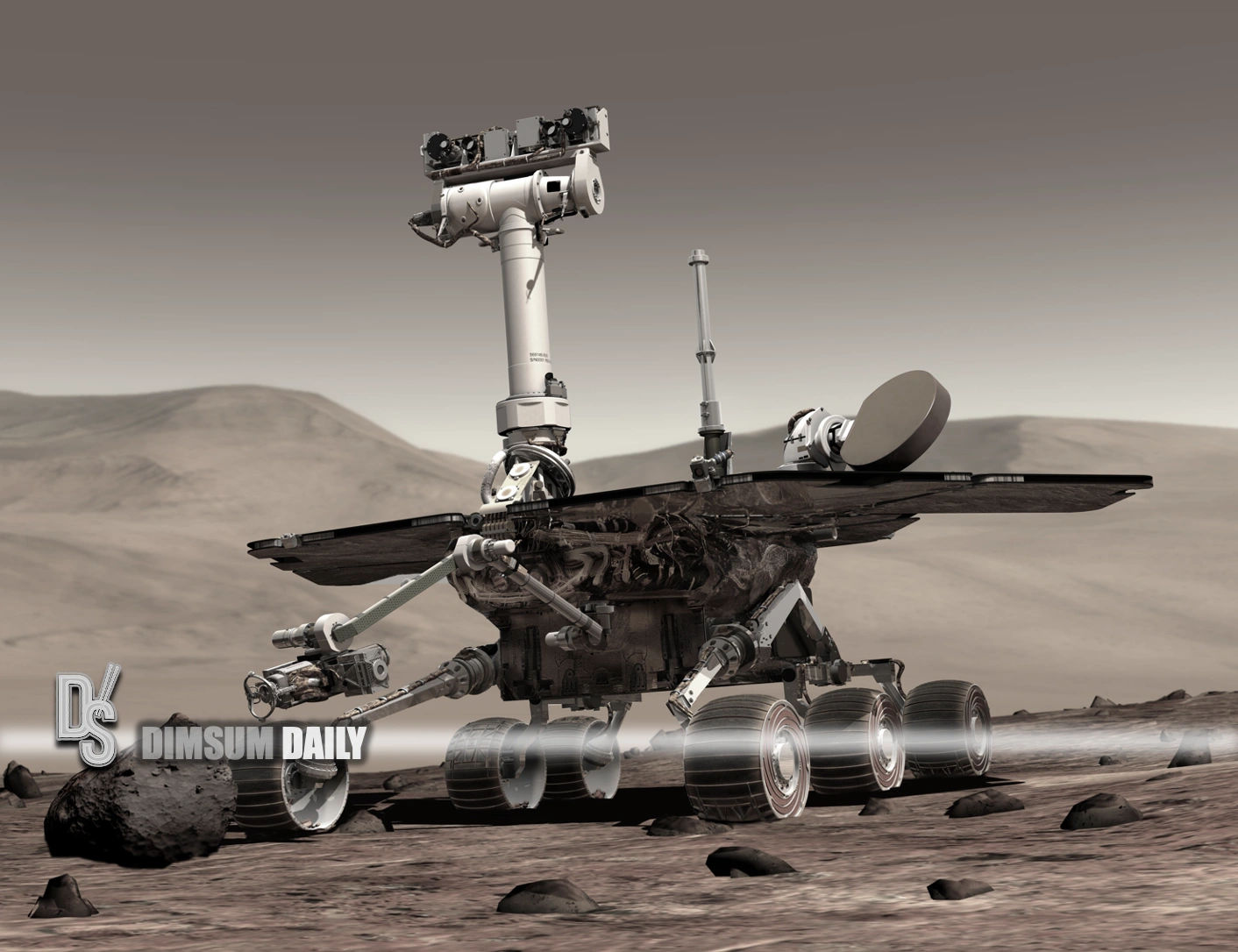 NASA rover makes history with AI-planned drive on Mars