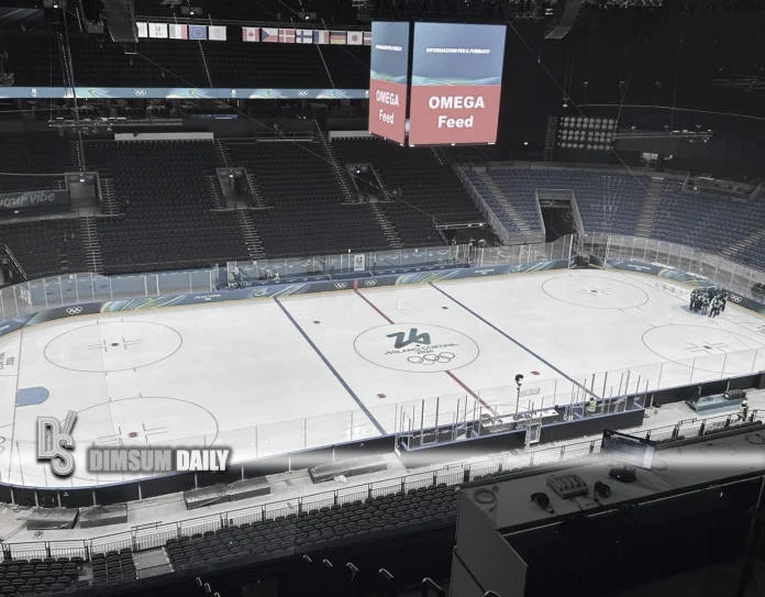 Italy races the clock as Santagiulia Ice Hockey Arena opens with paint ...