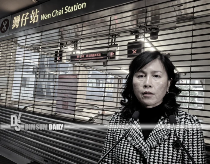 Secretary for Transport and Logistics Mable Chan demands MTR report on ...