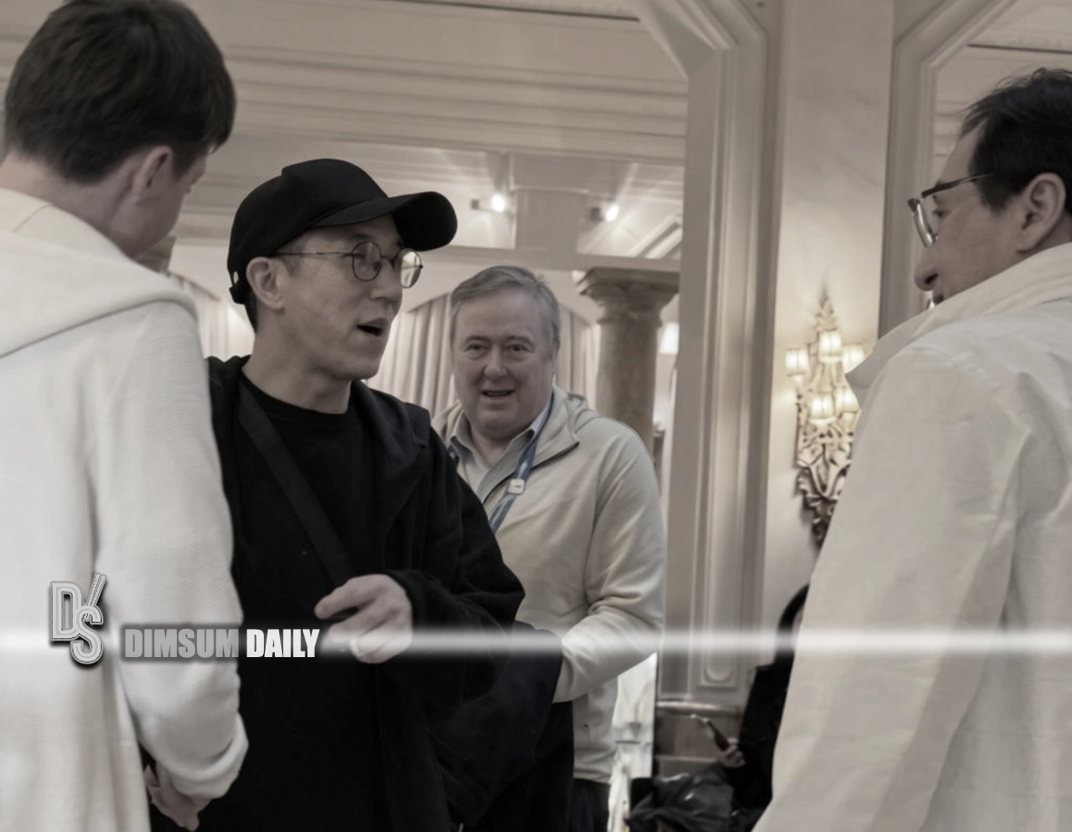 Jackie Chan and son Jaycee reunite in Milan