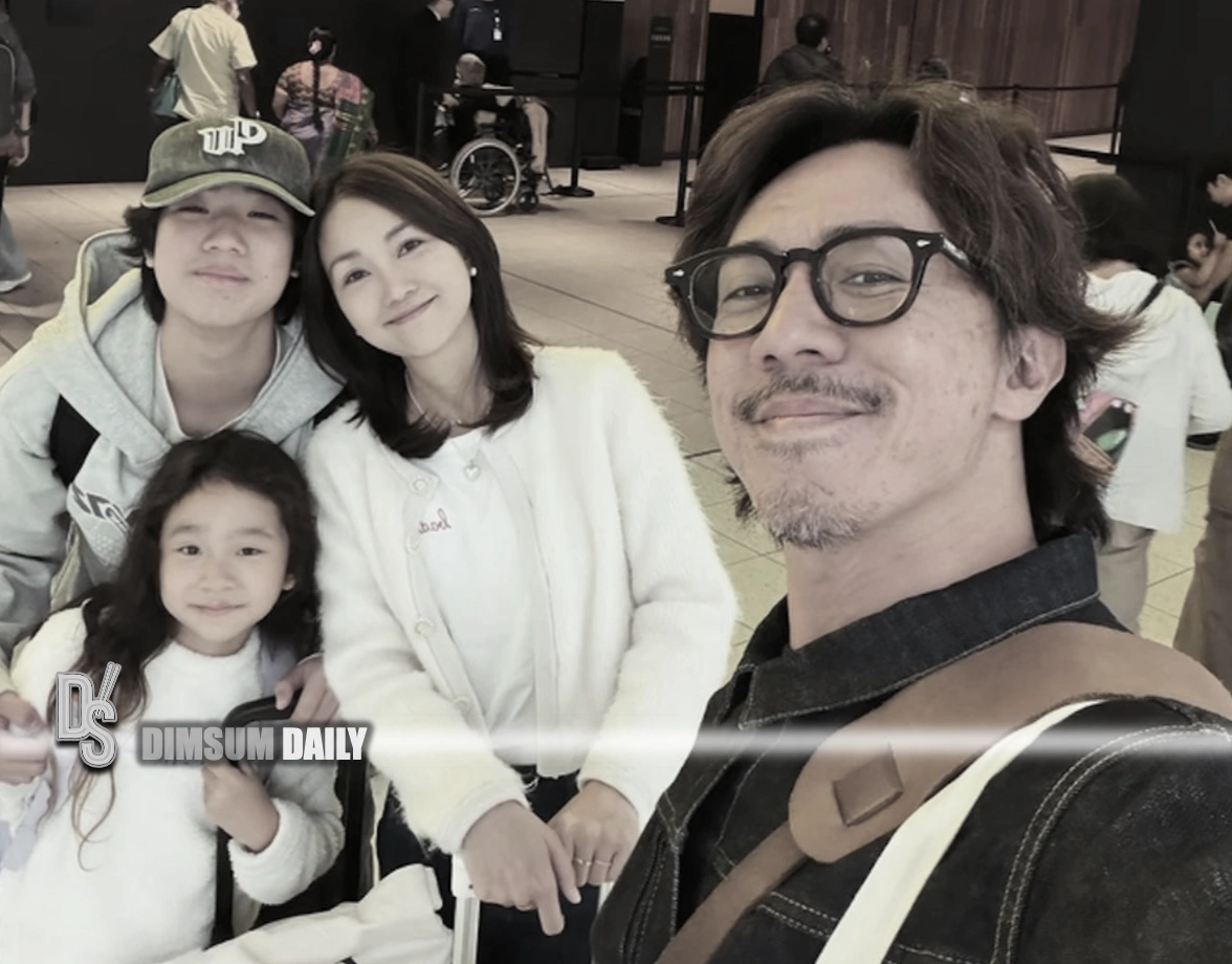 Kay Tse and Louis Cheung bid emotional farewell to son