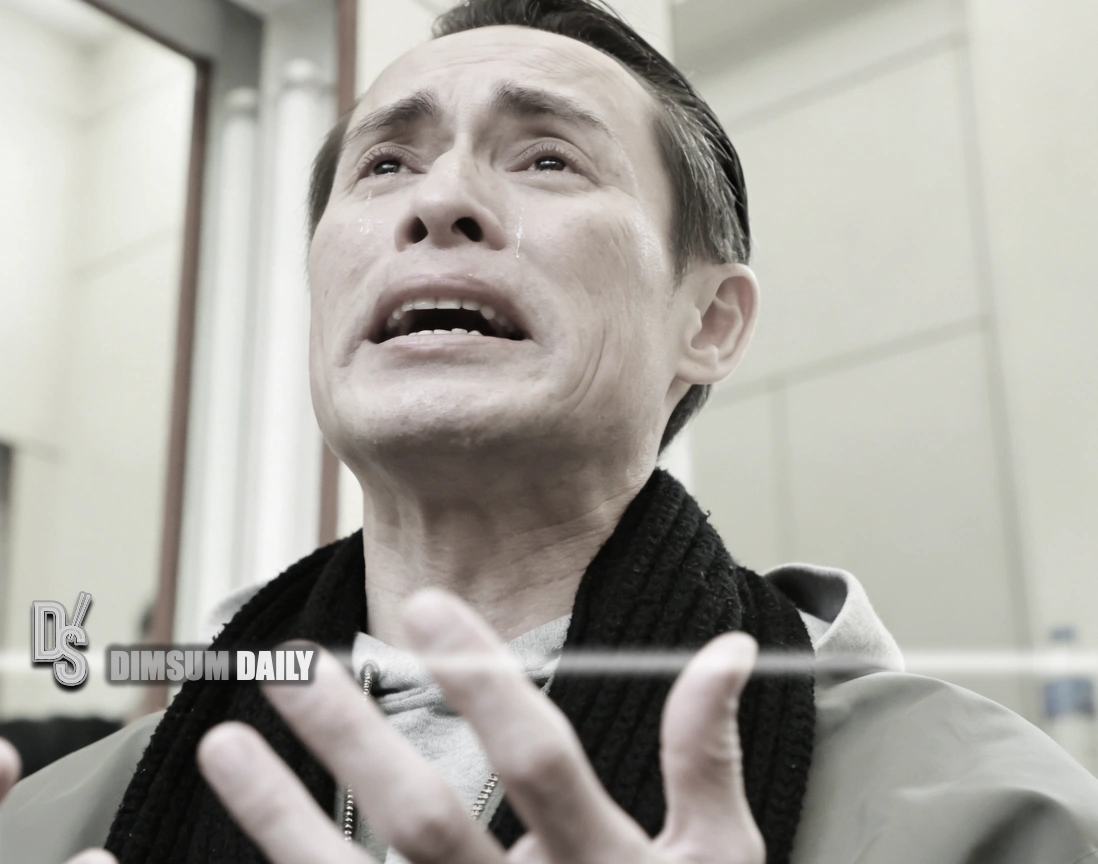Hong Kong actor Gabriel Harrison makes first public appearance three ...