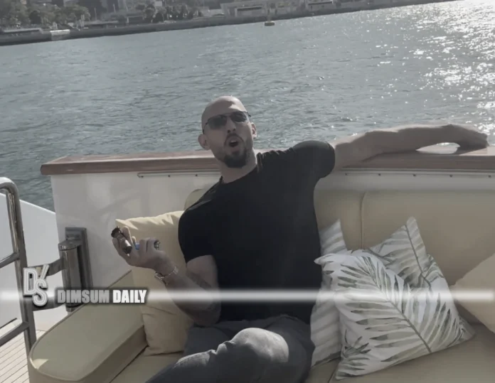 Controversial influencers Andrew and Tristan Tate visit Hong Kong as ...