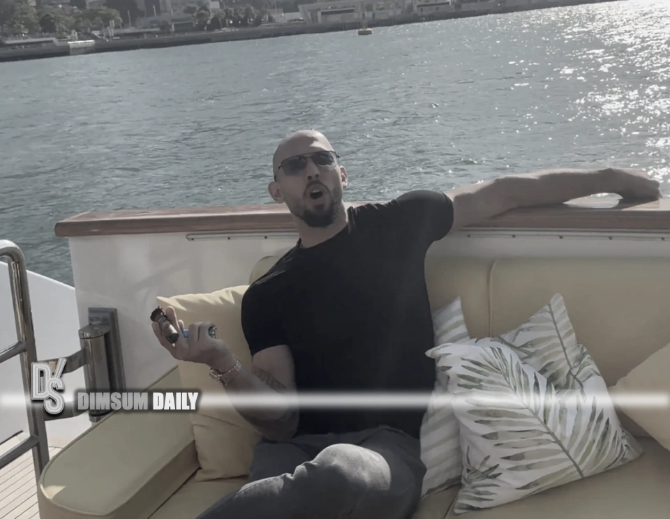 Controversial influencers Andrew and Tristan Tate visit Hong Kong as ...