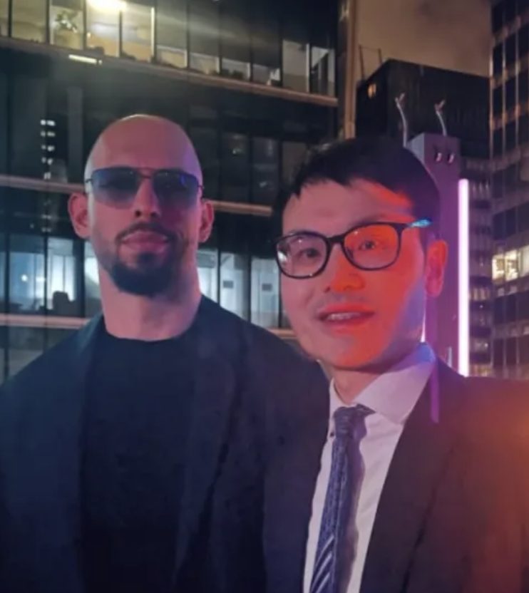 Controversial influencers Andrew and Tristan Tate visit Hong Kong as ...