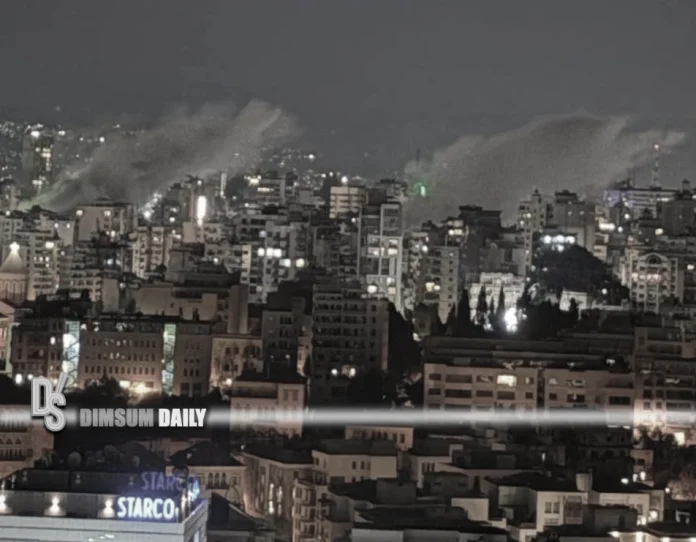 Six killed in Israeli air strikes on Beirut