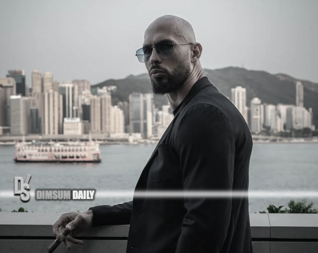 Andrew Tate continues to flaunt Hong Kong stay