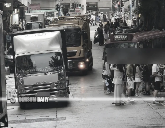 Tourists spill onto Forbes Street in Kennedy Town for ‘Hong Kong be ...