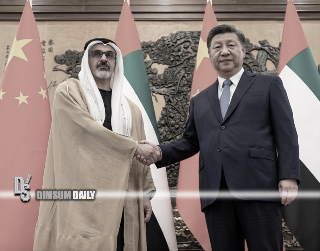 Xi meets Abu Dhabi Crown Prince in Beijing