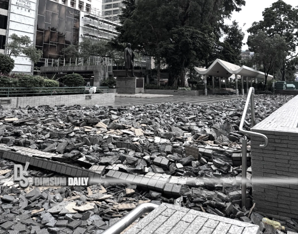 Central’s Statue Square sealed off as redevelopment questions arise