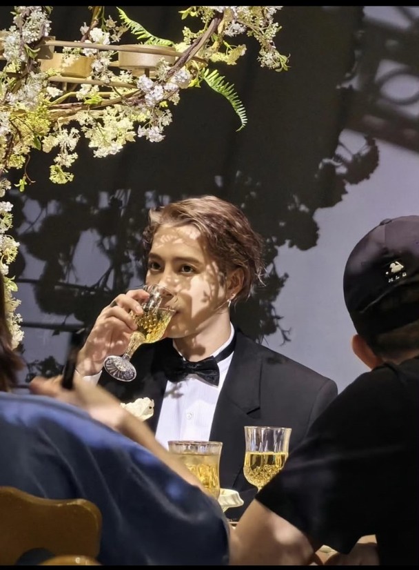 Jackson Wang and Eileen Gu attend Mario Ho–Ming Xi wedding banquet in ...