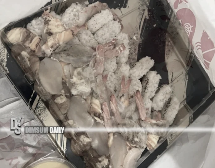 Keeta refunds HK$288 sushi order after delivery arrives in disarray