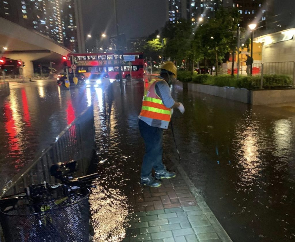 Citywide flooding and fallen trees after Black Rainstorm Warning this ...