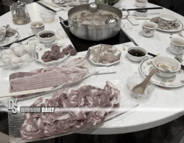 Family slammed for food waste at late‑night hotpot buffet